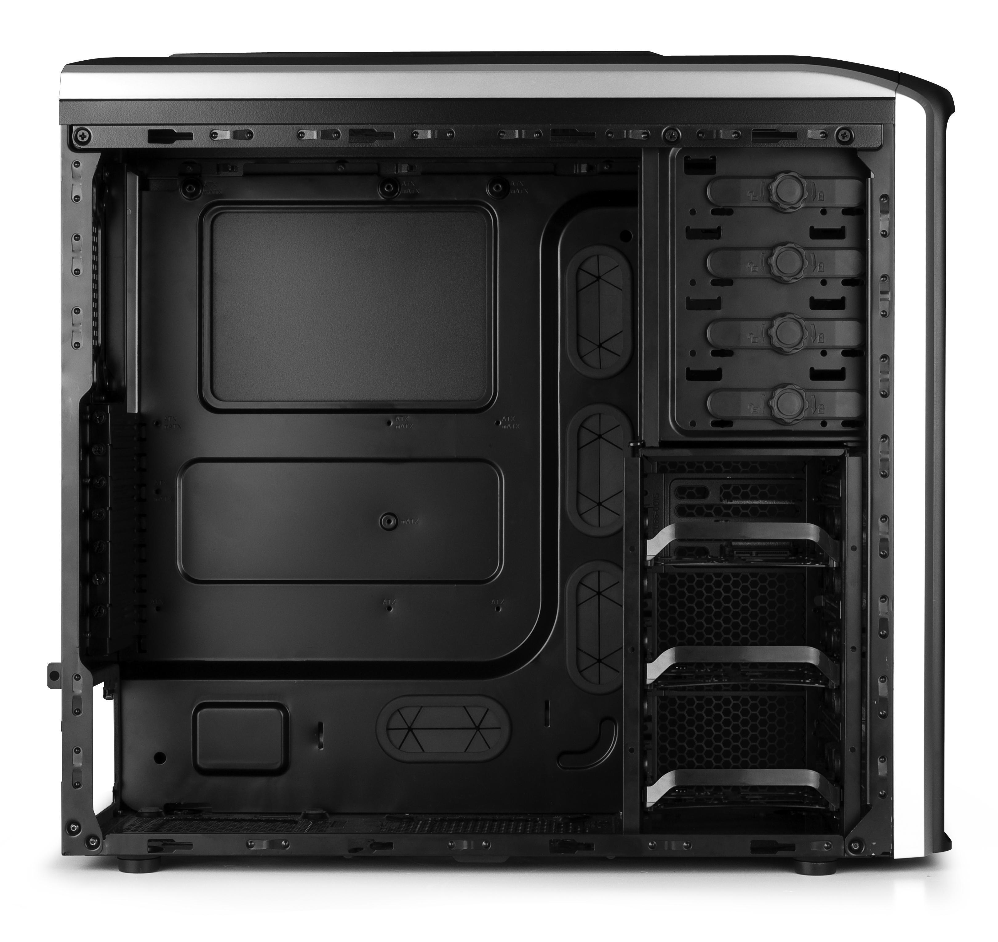 Novatech Vortex Tower Case - Black - No PSU | EL-B-661