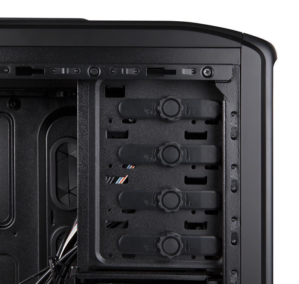 Novatech Vortex II Full Tower Case - Black - No PSU | NOV-VORTR2 | Novatech